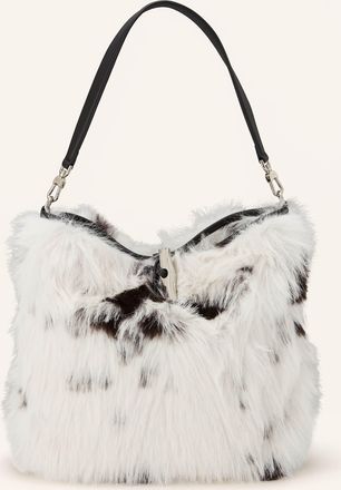 Longchamp Beuteltasche Le Roseau weiss