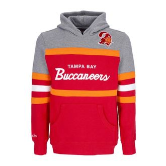 Mitchell & Ness NFL Headcoach Hoodie Scarlet - - Sweatshirts & Hoodies - Herren - Rot - M