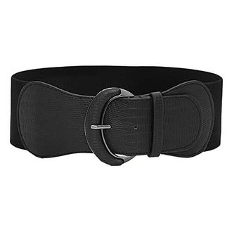Generic Ceinture Femme Grande Taille - Ceinture &Eacute;l&eacute;gante pour Femme Accessoire Mode Polyvalent pour Robe et Manteau Tendance