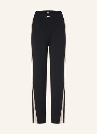 HUGO BOSS Lounge-Sweatpants Mirage Mit Galonstreifen schwarz