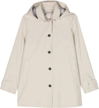 Save The Duck Femme, Manteaux, Beige, Taille: 42 FR Imperm&eacute;able Avril pour Femme