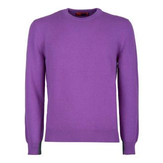 Gallo Gallo, Homme, Pulls, Violet, Taille: XL Pull ras du cou