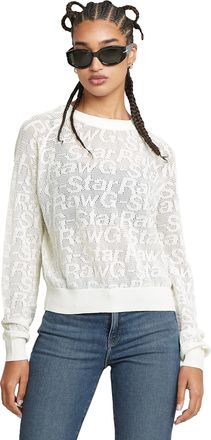 G-Star RAW Pointelle lt wt knit wmn