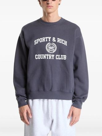 Sporty & Rich Logo-print Sweater