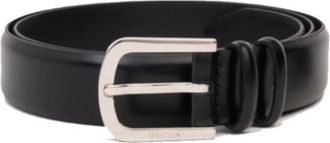 Orciani Homme, Accessoires, Bleu, Taille: 100 CM Calf Classic Leather Belt