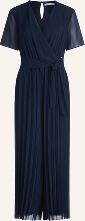 Betty&Co Betty&Co Jumpsuit Mit Plissees blau