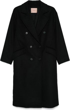 Twin-Set Klassische Cabanjacke - Schwarz