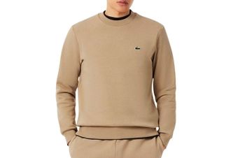 Lacoste Kapuzenpullover Herren Sport Bio Cotton Fleece Crew Pullover