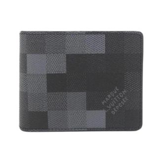 Louis Vuitton Pre-owned Damoflage Portefeuille Slender Leather Wallet - Homme - Pre-owned - Noir - Taille: ONE Size