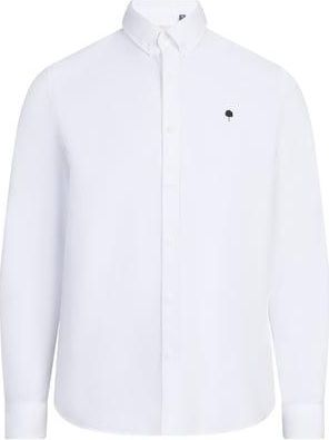 Faguo Chemise droite brod&eacute;e Ivoy en coton