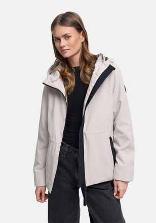 Marikoo Outdoorjacke Katzilein Leichte &Uuml;bergangsjacke mit Kapuze und Kordelzug
