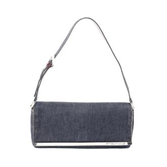 Fendi Pre-owned Denim Leather Shoulder Bag - - Pre-owned - Damen - Blau - ONE SIZE