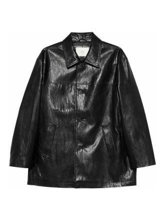 Dunst Blouson En Cuir - Noir