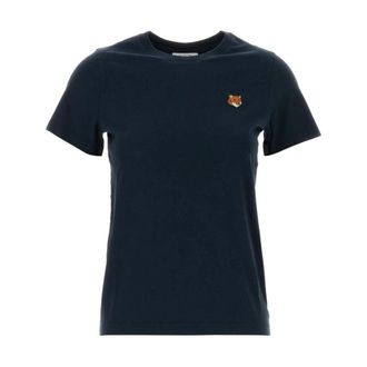 Maison Kitsun&eacute; Damen, Oberteile, Blau, SGr&ouml;&szlig;e