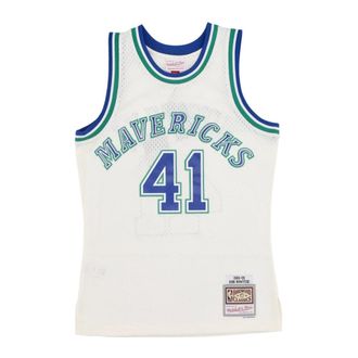 Mitchell & Ness Basketball Tank Top Dirk Nowitzki 1998 - - Sport - Herren - Wei&szlig; - S
