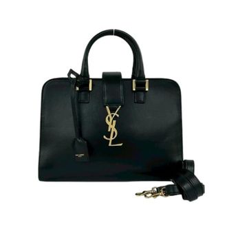 Saint Laurent Pre-owned Paris Cabas Leder 2way Bag - - Pre-owned - Damen - Schwarzk - ONE SIZE