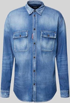 Dsquared2 Regular Fit Jeanshemd mit Brusttaschen