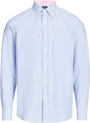 Fa&ccedil;onnable Chemise &agrave; rayures en coton