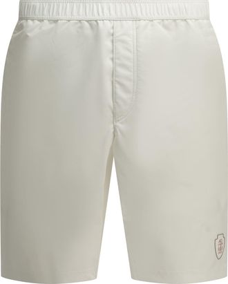 Brunello Cucinelli Short &agrave; logo Brunello Cucinelli