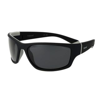 Polaroid Homme, Accessoires, Noir, Taille: ONE Size Lunettes de soleil &agrave; monture en caoutchouc avec protection UV