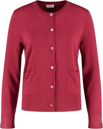 Gerry Weber Femme, Pulls, Violet, Taille: 42 FR Cardigan Boutonn&eacute; Devant