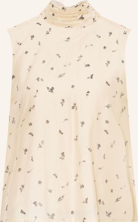 Selected Blusentop Mit Schluppe weiss
