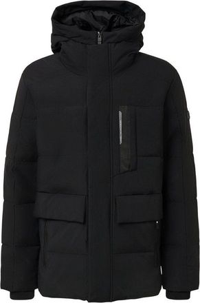 s.Oliver Winterjacke Outdoor-Jacke Wasserabweisender Puffer-Parka mit Kapuze und sportiven Details