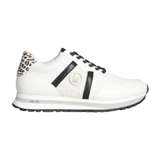 Liu Jo Wei&szlig;e Sneakers mit Schwarzen Details - - Shoes - Damen - Wei&szlig; - 39 EU
