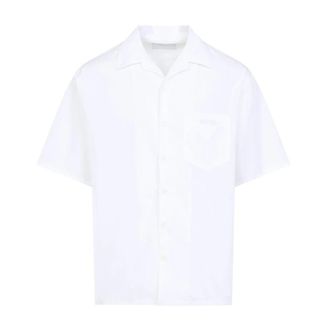 Prada Ss Shirt - - Shirts - Herren - Wei&szlig; - S