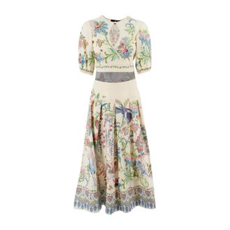 Etro Femme, Robes, Multicolore, Taille: 38 FR Refined Printed Dress