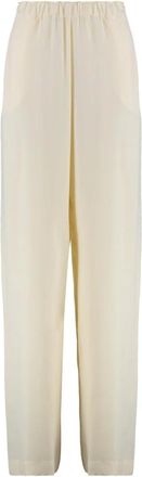 Fabiana Filippi Femme, Pantalons, Beige, Taille: 40 FR Wide Leg Cropped Pants