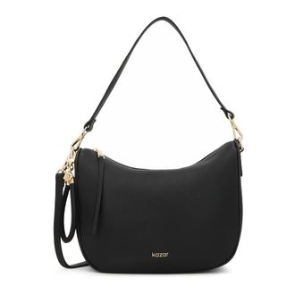 Kazar Weiche- konturierte Leder-Umh&auml;ngetasche - - Bags - Damen - Schwarzk - ONE SIZE