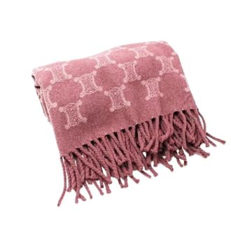 Celine Pre-owned Stole - Femme - Pre-owned - Rose - Taille: ONE Size