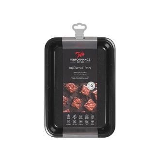 Tala Performance Rechteckige Backform 28.8 x 20.4 x 4cm, Karbonstahl mit Eclipse Antihaftbeschichtung, f&uuml;r Brownies, Traybakes, Blechkuchen und Ofen Desser