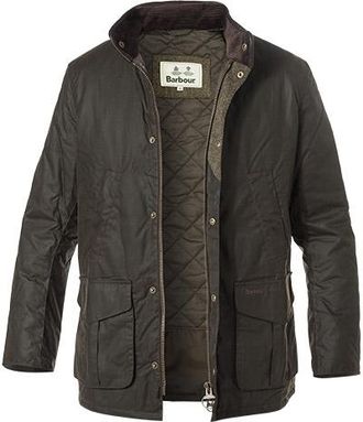 Barbour Herren Jacke gr&uuml;n Baumwolle