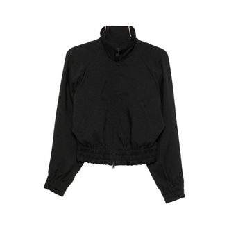 Yohji Yamamoto Femme, Vestes, Noir, Taille: 36 FR Track Top Uniforme Sport Adaptatif
