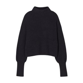 Closed Jersey Rollkragenpullover - - Knitwear - Damen - Schwarzk - M