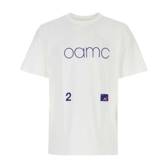 OAMC Wei&szlig;es Baumwoll &uuml;bergro&szlig;e T-Shirt - - Tops - Herren - Wei&szlig; - XS