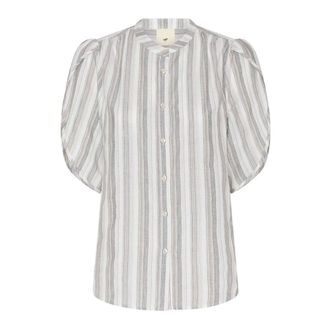 Julie Fagerholt - Heartmade Damen, Blusen & Hemden, Grau, XSGr&ouml;&szlig;e
