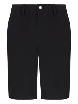 Emporio Armani bermuda à logo imprimé - Noir