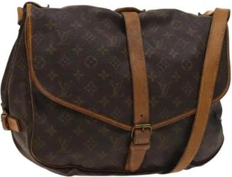 Louis Vuitton Pre-owned Toile sacs-louis-vuitton - Femme - Pre-owned - Brun - Taille: ONE Size