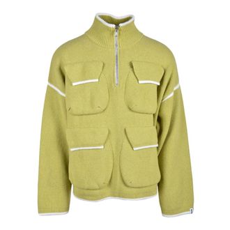 BONSAI Maglia - - Knitwear - Herren - Gr&uuml;n - M