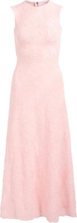 Rotate Rotate Birger Christensen, Femme, Robes, Rose, Taille: 36 FR Floral Mesh Maxi Dress