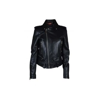 Philipp Plein Femme, Vestes, Noir, Taille: 40 FR Perfecto Jacket