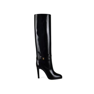 Saint Laurent Diane Boots - - Shoes - Damen - Schwarzk - 35 EU
