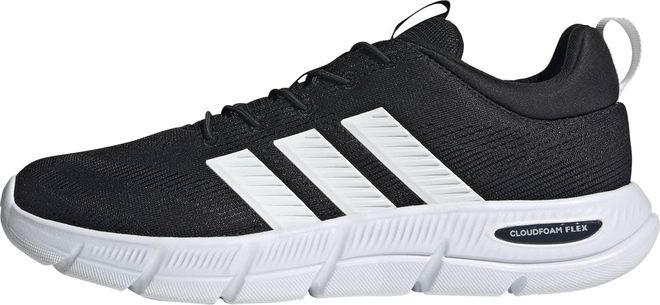 adidas Herren Cloudfoam Flex Elastic Laces Shoes, core Black/FTWR White ...