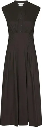 Neo Noir Femme, Robes, Brun, Taille: 40 FR Illana Poplin Dress