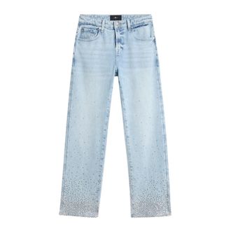 7 For All Mankind Gerades Jeans - - Jeans - Damen - Blau - W27