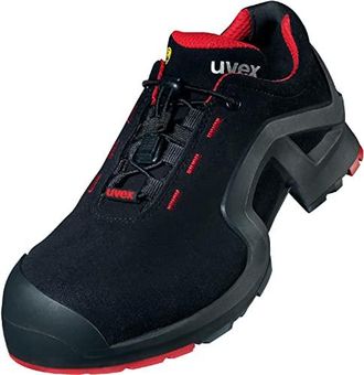 Uvex One 8516 S3 Chaussures De Sécurité - Noir / Rouge, EU 44
