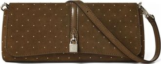 Stella McCartney Femme, Sacs, Brun, Taille: ONE Size Ryder Suede Pochette Shoulder Bag